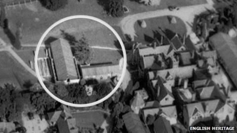 Bletchley Park discovers remains of two wartime huts - BBC News