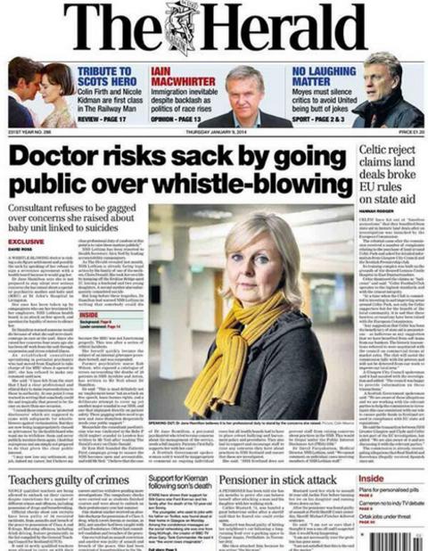 The front pages of Scotland's newspapers - BBC News