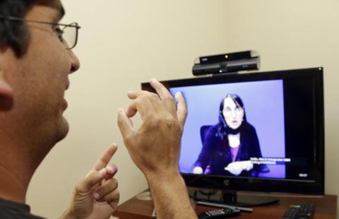 See Hear: The rise of video relay - BBC News