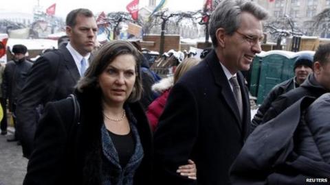 Ukraine crisis: Transcript of leaked Nuland-Pyatt call - BBC News