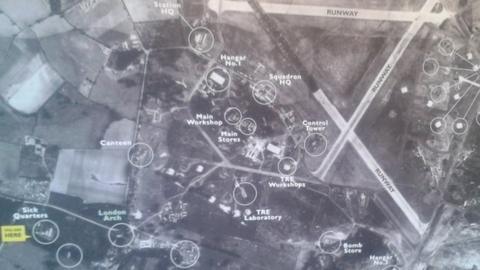 RAF Defford World War Two decontamination building to be restored - BBC ...