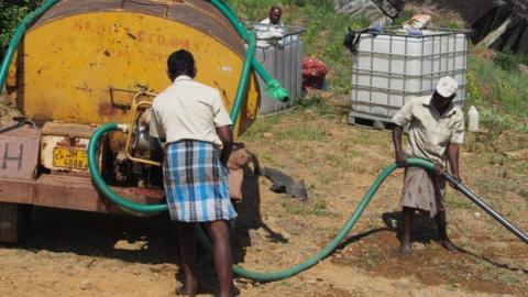 In pictures: Sri Lanka drought hits harvests - BBC News
