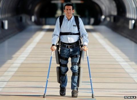 Rise of the human exoskeletons - BBC News