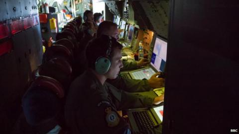 A day with the MH370 search mission - BBC News