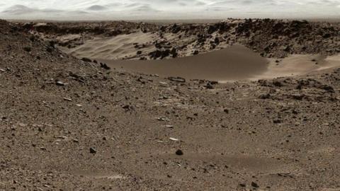 Early air points to cold, dry Mars - BBC News