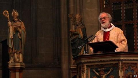 Britain is a 'post-Christian' country says former Archbishop - BBC News