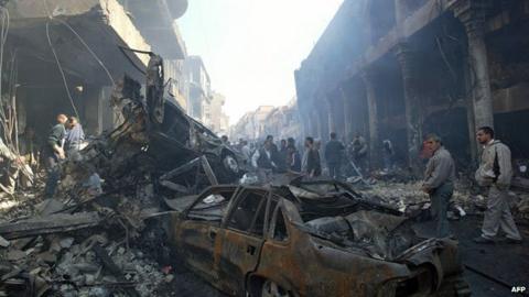 The heroism of everyday life in Baghdad - BBC News