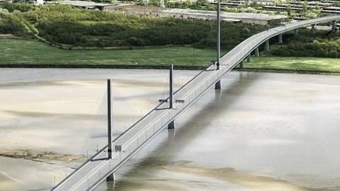 Mersey Gateway: Fireworks launch for new £600m bridge - BBC News