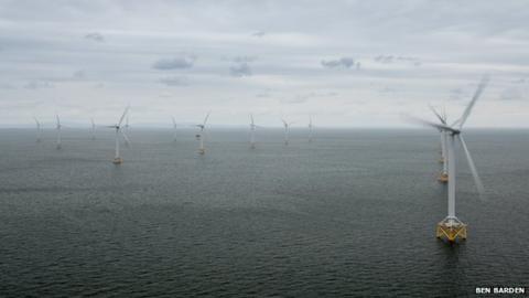 East Anglia Three wind farm plans go on display - BBC News