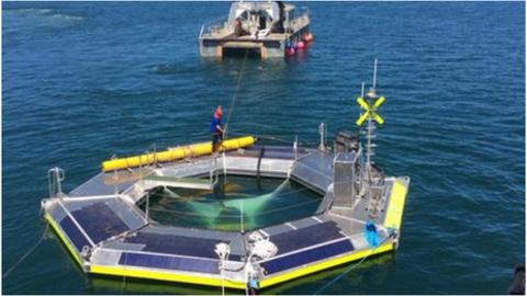 Hayle Wave Hub to get first energy device - BBC News