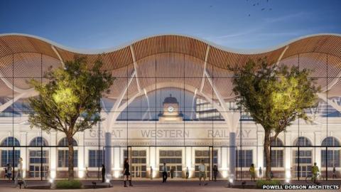 Cardiff train station plans unveiled by Network Rail - BBC News