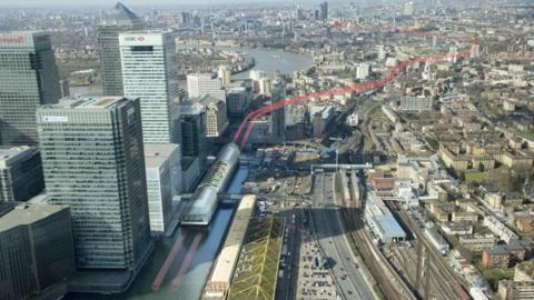 London Crossrail 2 'preferred route' outlined by mayor - BBC News