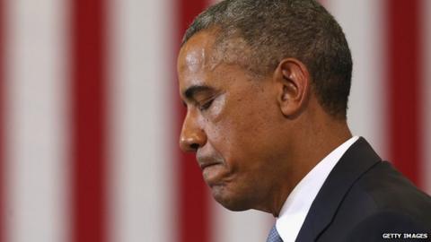 Blaming Obama for a messy world - BBC News