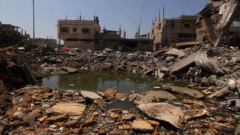 Gaza's infrastructure crippled by conflict - BBC News