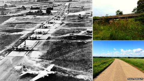 East Anglia's World War Two airfields photo project begins - BBC News
