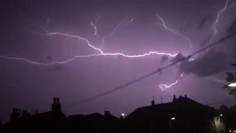 Thursday's Thunderstorms - BBC Weather