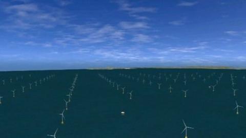Navitus Bay wind farm: Issues debated at public meeting - BBC News