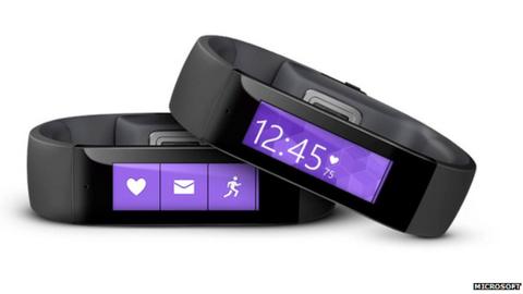 Microsoft unveils $199 wearable fitness device - BBC News
