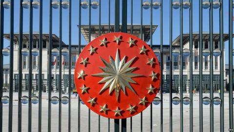 Erdogan presidential palace cost soars for Turkey - BBC News