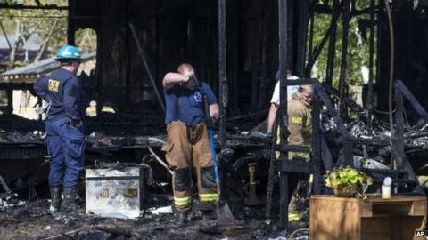 Five children die in Texas house fire - BBC News