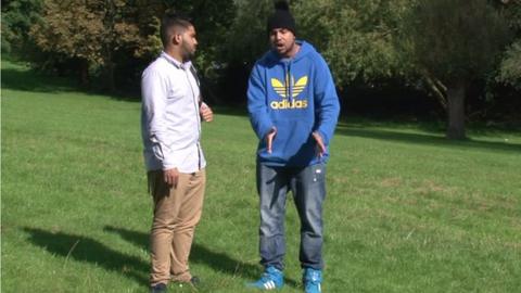 Badman: Trying to prevent radicalisation with humour - BBC News