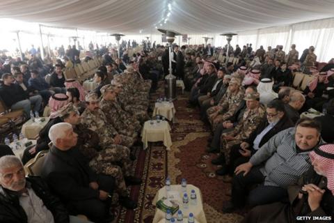 The brutal killing that hardened Jordan's hearts against IS - BBC News