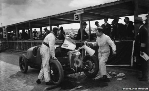 Brooklands race track to return to use with £4.7m grant - BBC News