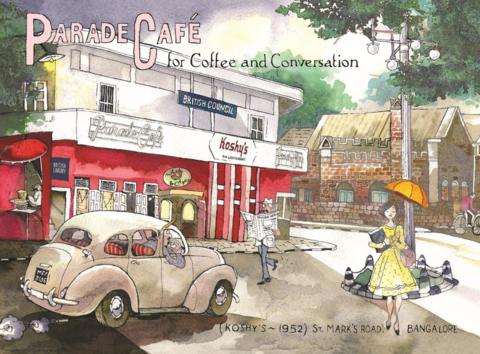 Bangalore cartoonist draws 'good old days' - BBC News