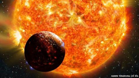 Lucky Earth survived cosmic pinball - BBC News