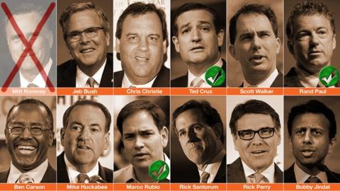 Three Republican 'colonels' plot their coup - BBC News