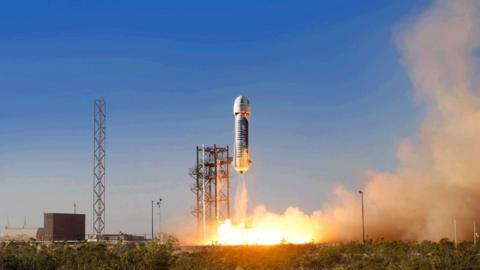 New Shepard: Bezos claims success on second spaceship flight - BBC News