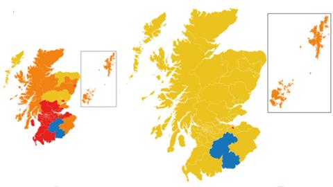 Election 2015: Maps of turnout and party strength - BBC News