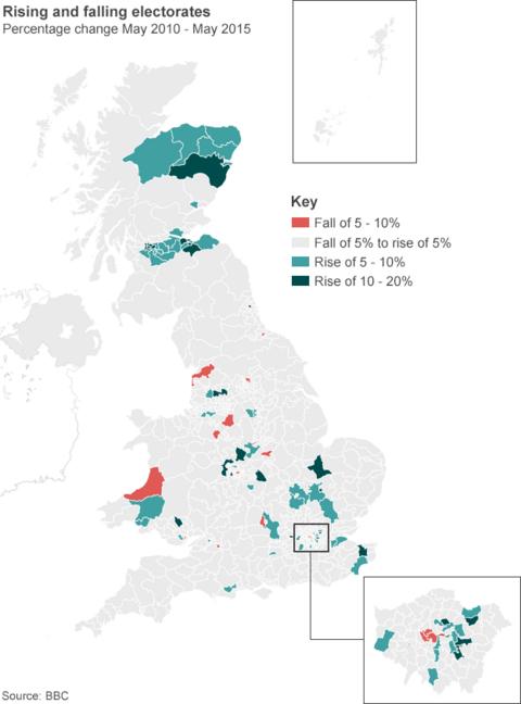 Boundary reform: How is your area affected? - BBC News