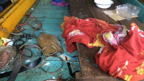 The perilous journey of a migrant boat that made it - BBC News