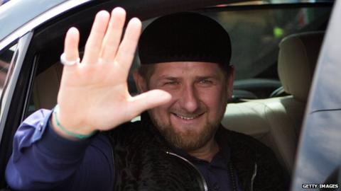 Russia: Chechen leader stars in action film - BBC News