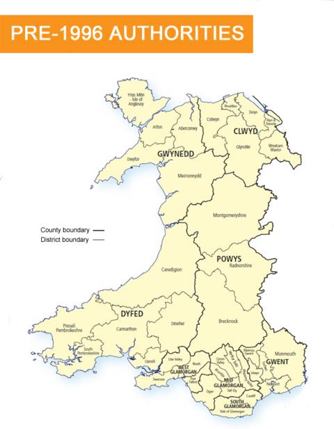 Councils 'to be cut to eight' by Welsh ministers - BBC News