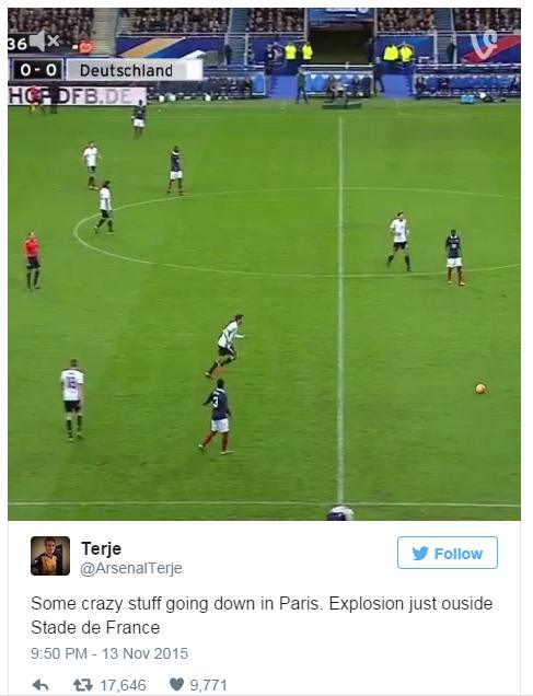 How the Paris attacks unfolded on social media - BBC News