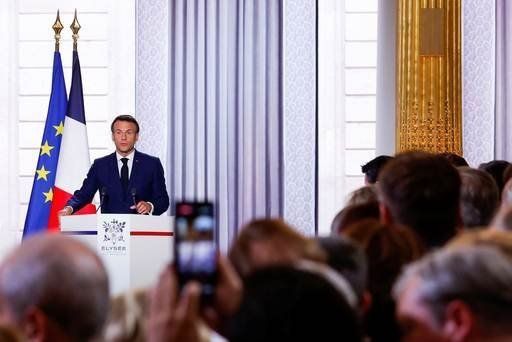 Emmanuel Macron inauguration: Macron second term begin for Elysee ...