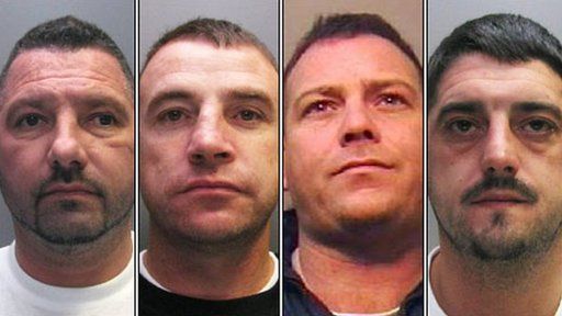 Gang jailed for £400K JCB ram-raid spree - BBC News