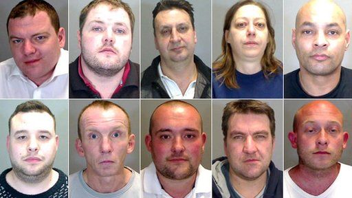 Ten jailed for cocaine supply network across Norfolk - BBC News