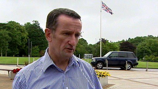 Graffiti on George Duddy's Coleraine home is 'hate crime' police say ...