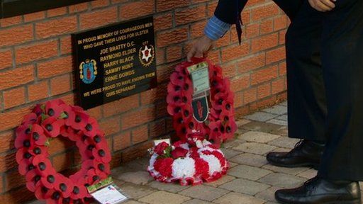 Annadale UDA memorial 'not funded by Housing Executive' - BBC News