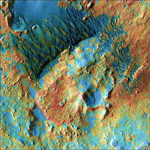 El mapa de Marte más preciso jamás creado - BBC News Mundo