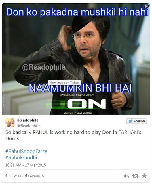 The best of Rahul Gandhi 'break' memes - BBC News