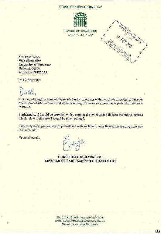 How universities replied to that Brexit letter - BBC News