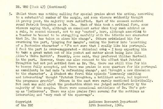 Doctor Who - Regeneration - BBC