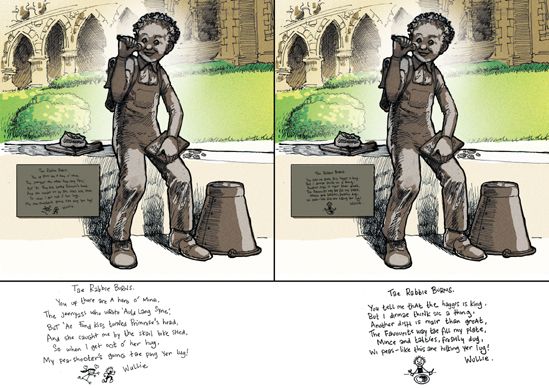 The not-so-changing face of Oor Wullie on his 80th anniversary - BBC News