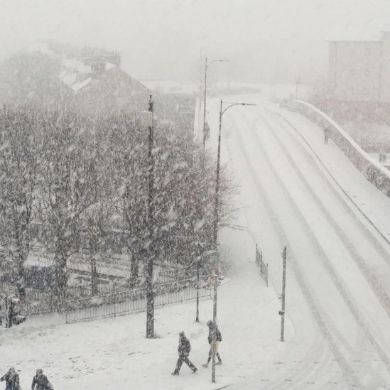 Your pictures of snow-covered Scotland - BBC News