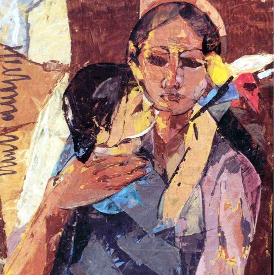 جمیل نقش: عورت، پرندے، گھوڑے اور حروف - BBC News اردو