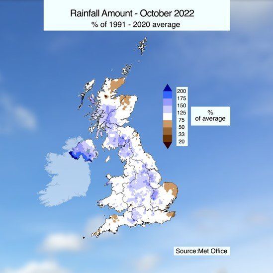 Why has autumn so far been so mild and wet? - BBC Weather